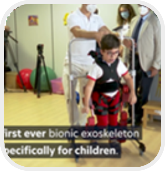 A revolutionary bionic exoskeleton helps children walk again | Marsi Bionics